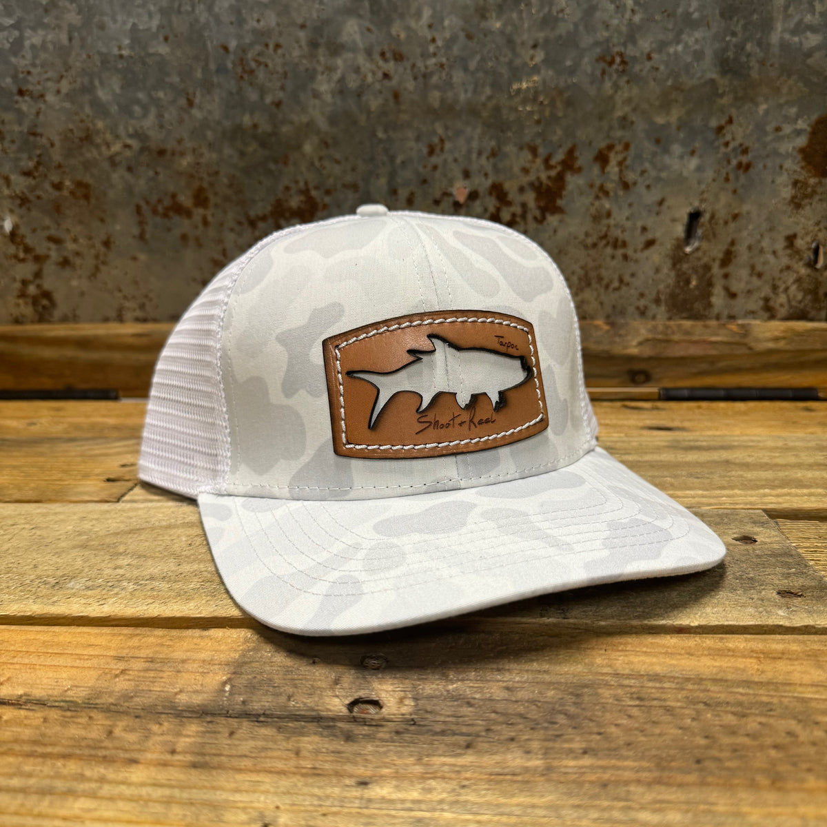 Tarpon Cut Out Patch Snapback – Shoot & Reel
