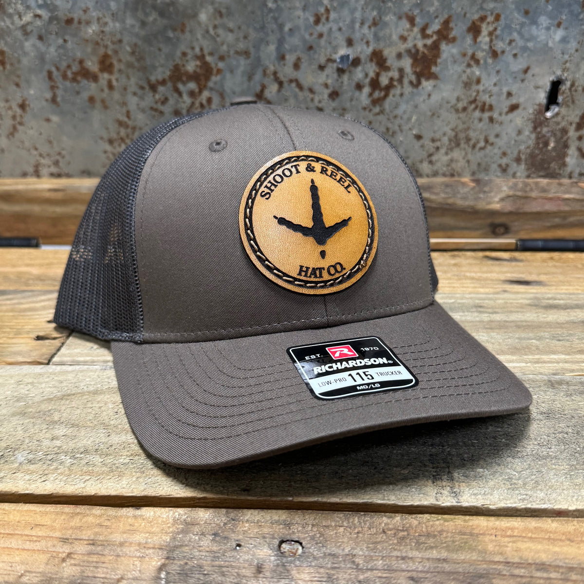 Turkey Track Patch Snapback – Shoot & Reel