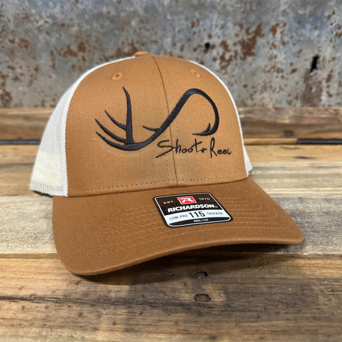 Antler/Hook Emb. Snapback – Shoot & Reel
