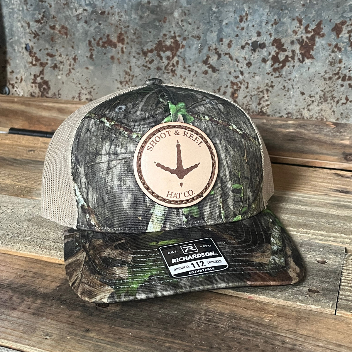 Turkey Track Patch Snapback – Shoot & Reel