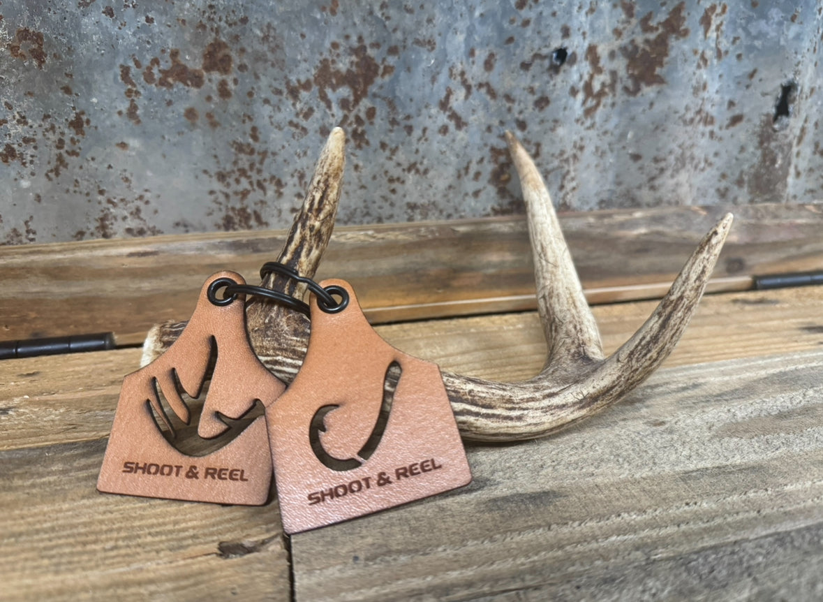 Leather Key Chains – Shoot & Reel