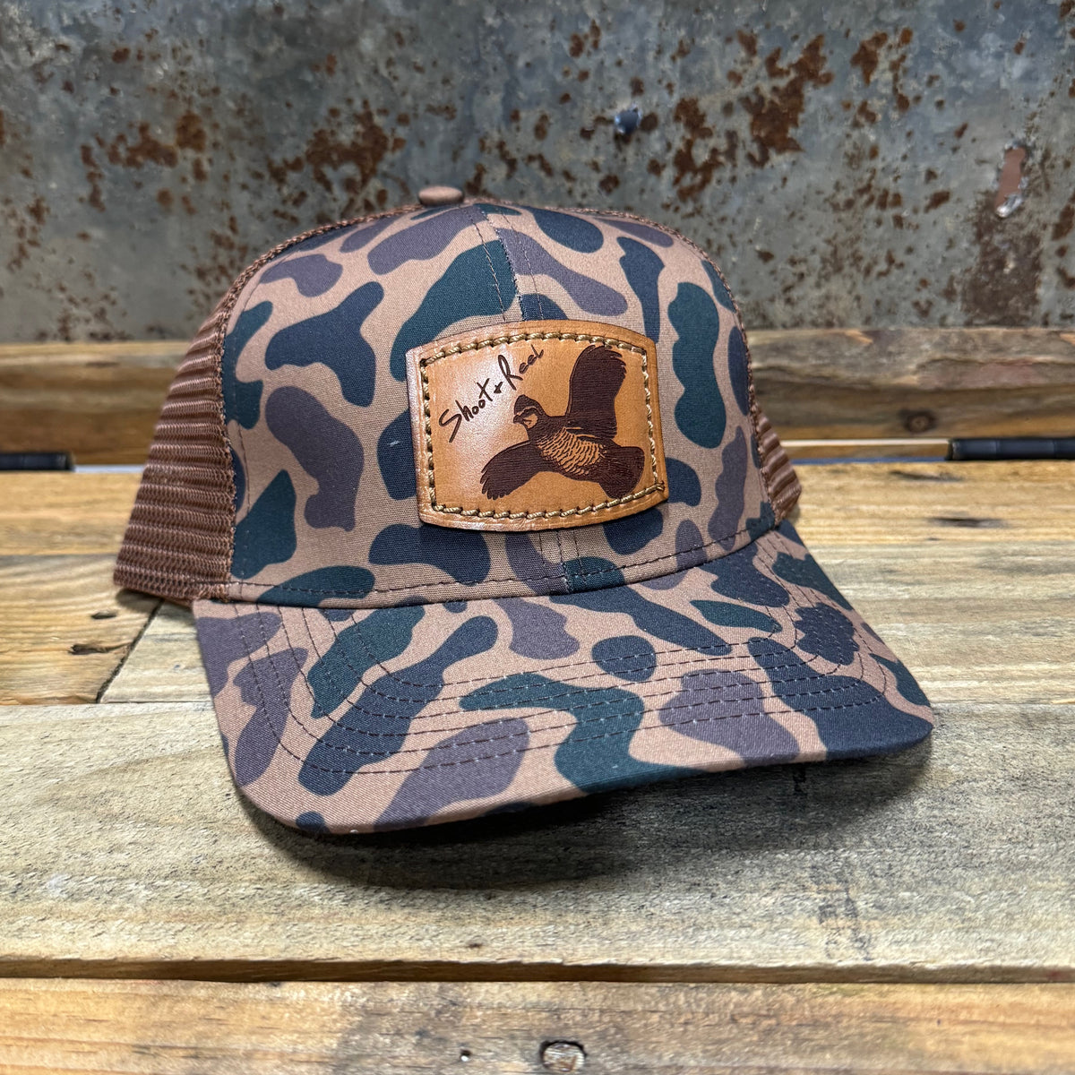 Quail Patch Snapback – Shoot & Reel
