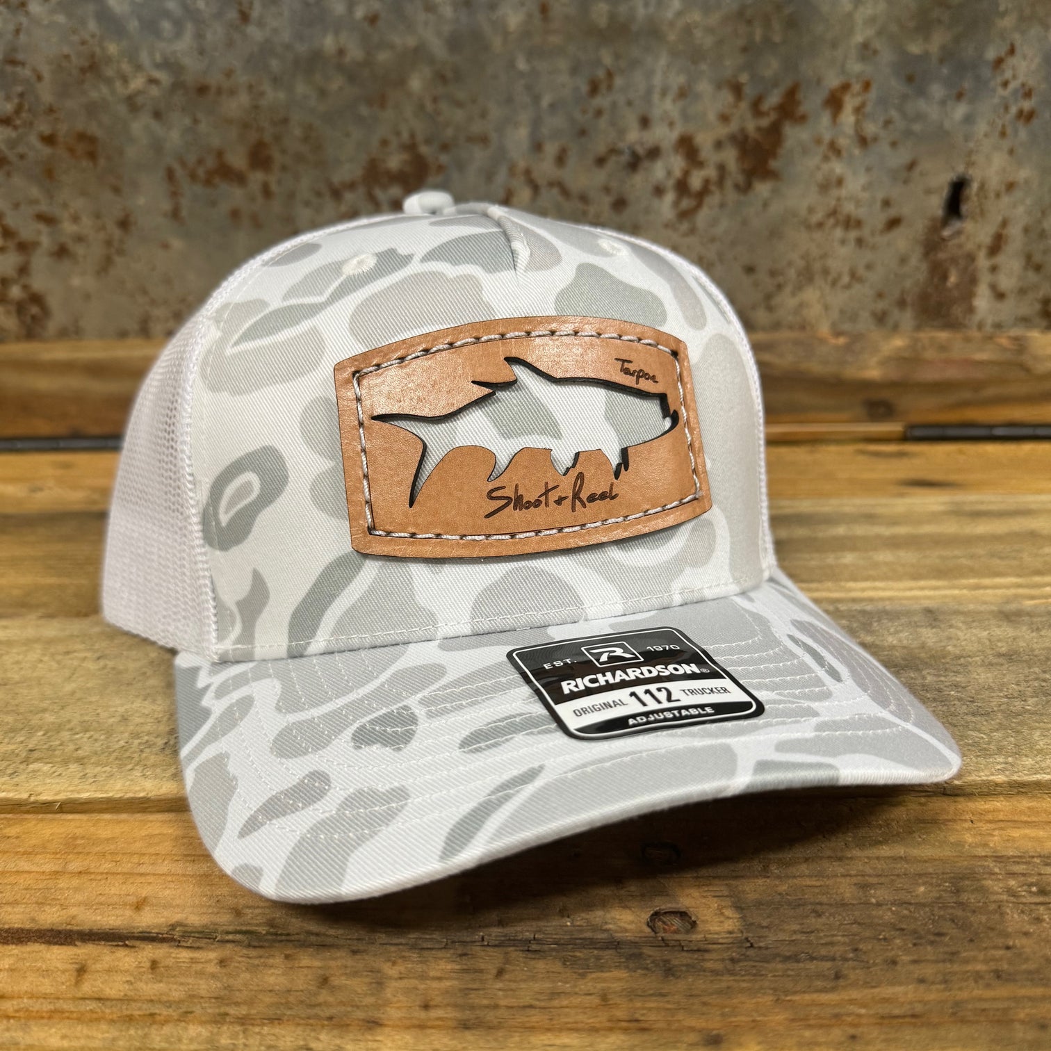 Tarpon Cut Out Patch Snapback – Shoot & Reel