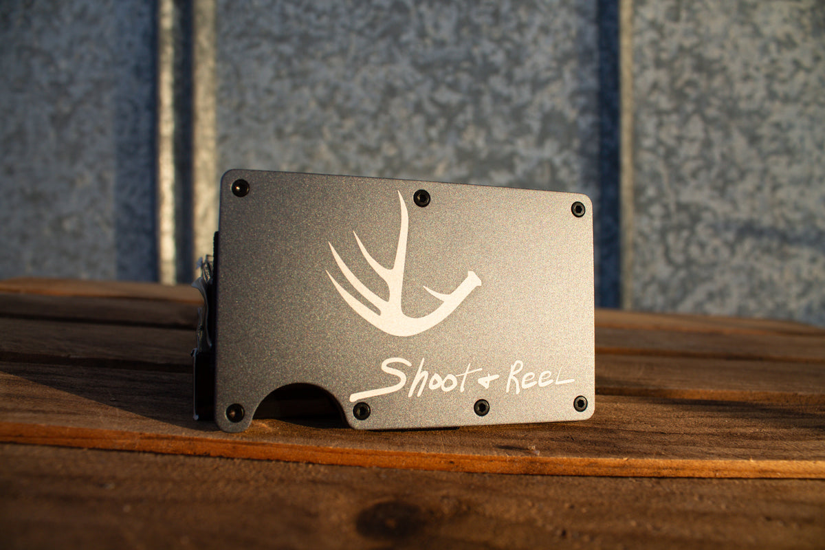Credit Card Antler Wallet – Shoot & Reel